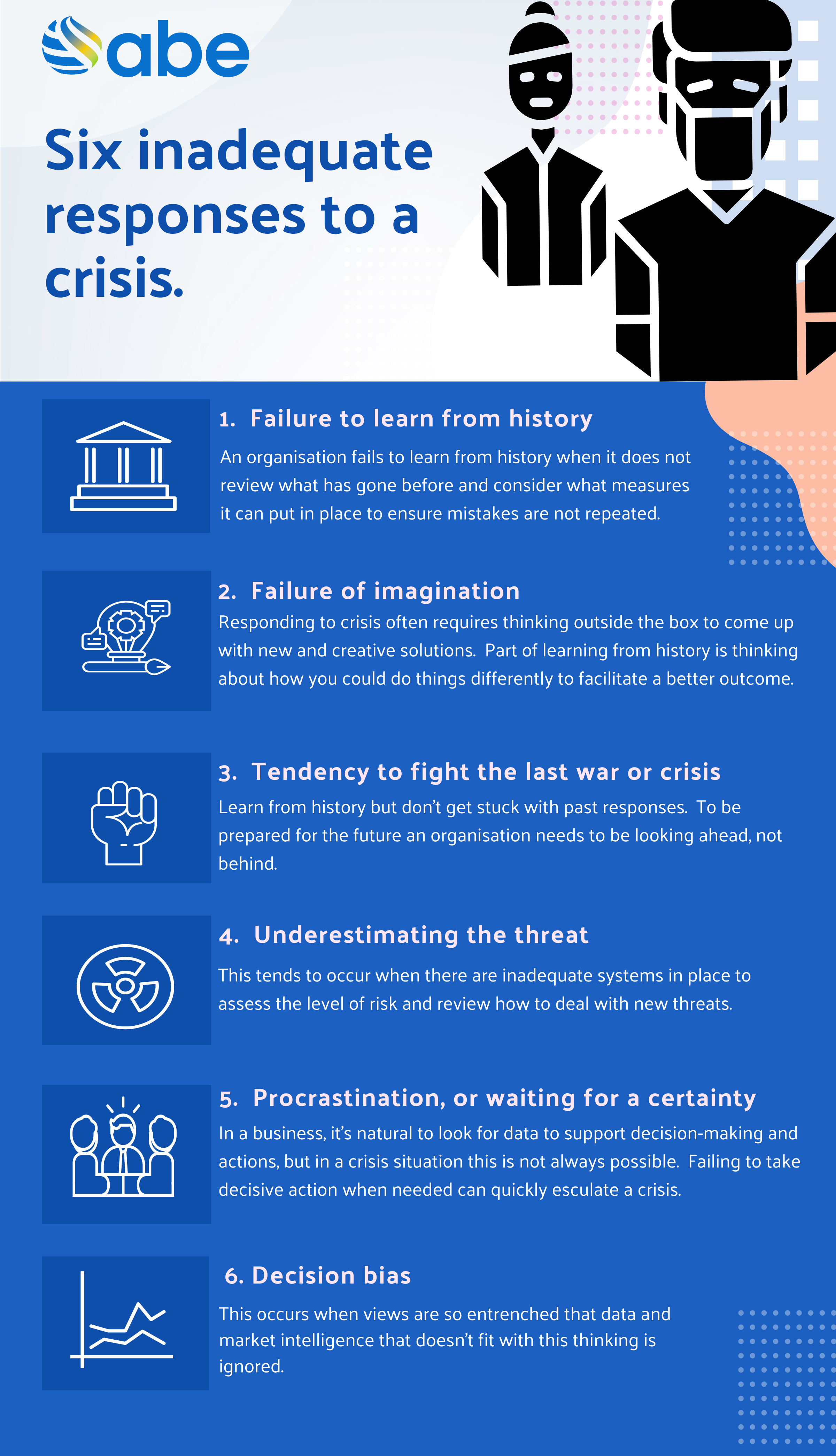 Six inadequate responses to a crisis | ABE UK