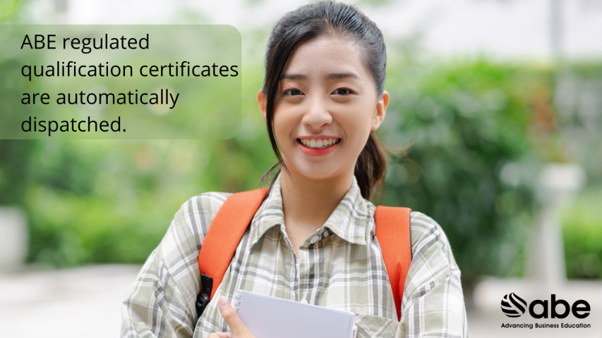 Great exam results, now what about the certificate? | ABE UK